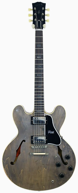 Gibson ES-335 1963 Block Driftwood Aged LTD | Reverb