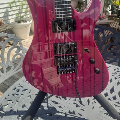 Schecter USA Custom Shop Synyster Gates FR Trans Pink | Reverb