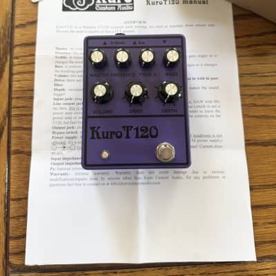 Kuro Custom Audio Kuro T120 - Limited Edition Purple - Matamp | Reverb