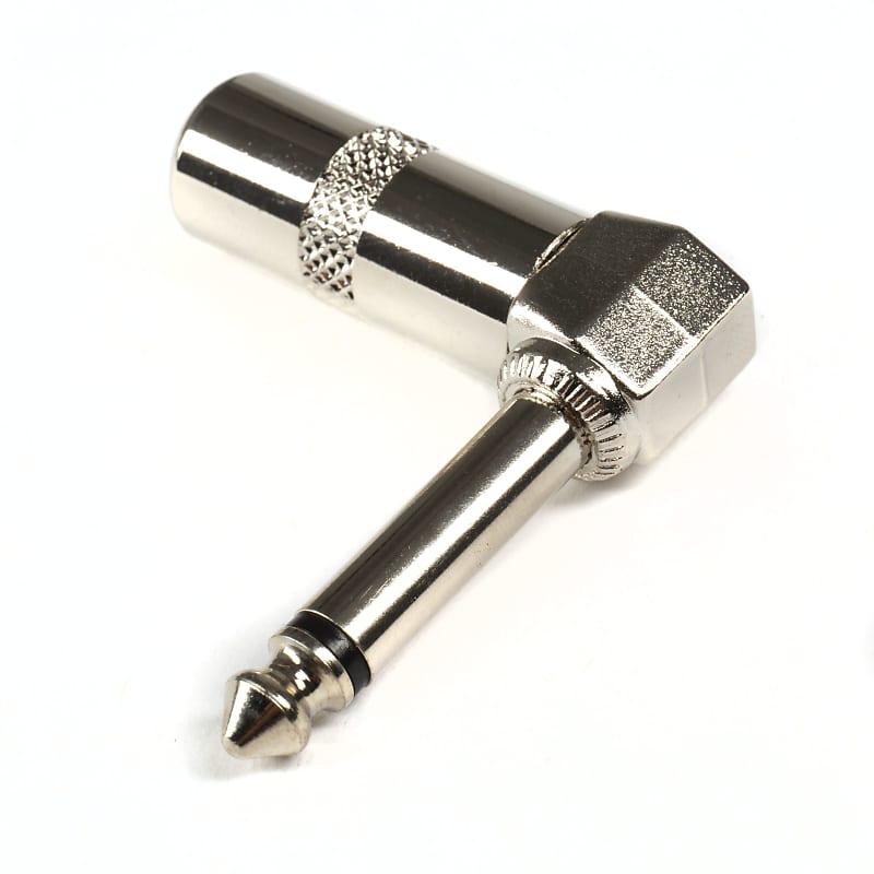 MUSIC STORE Mono Jack Plug Right Angled - Cable Plug | Reverb