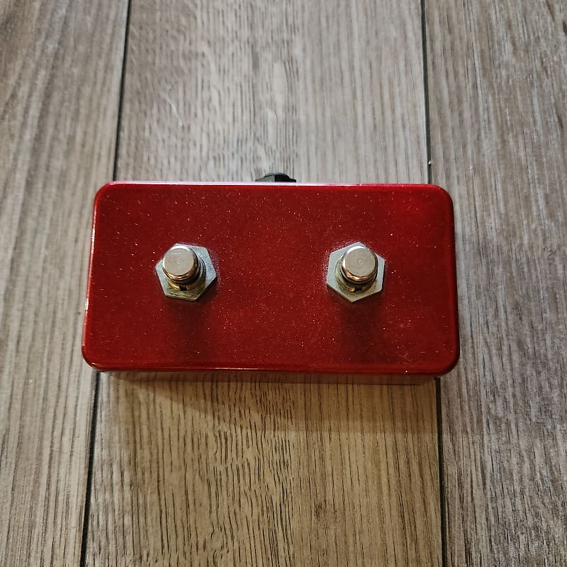 Custom Red Sparkle Two Button Amp Footswitch | Reverb