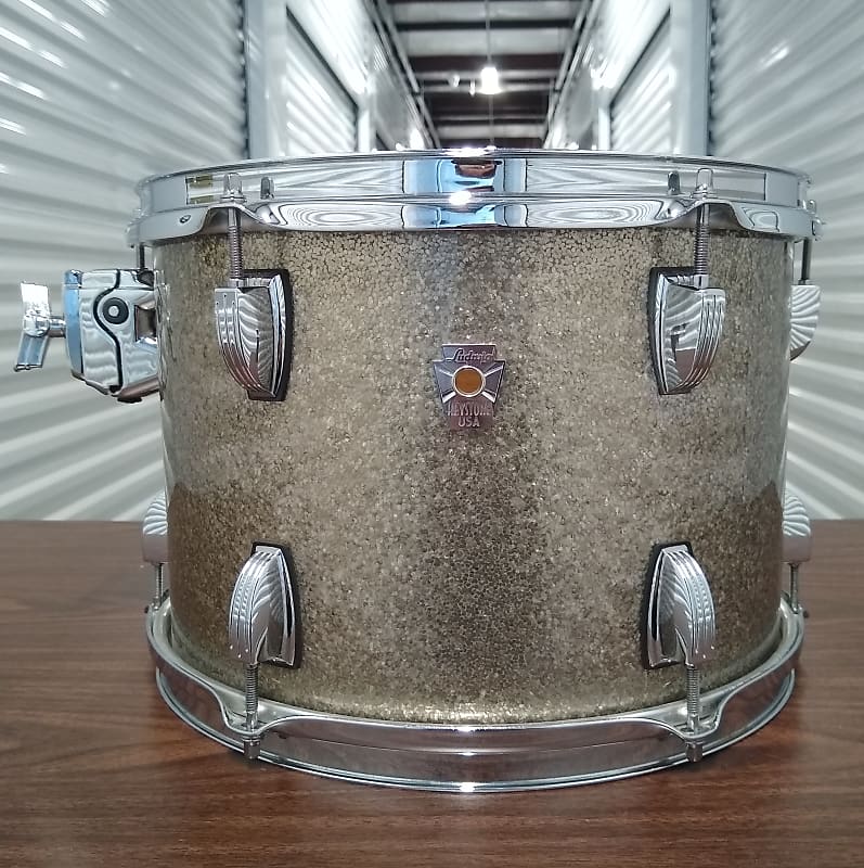 Ludwig Keystone Series 9x13" Rack Tom - Oak shell in Granite | Reverb