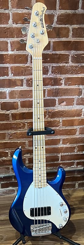Music Man Stingray5 H 5String Blue Pearl | Reverb