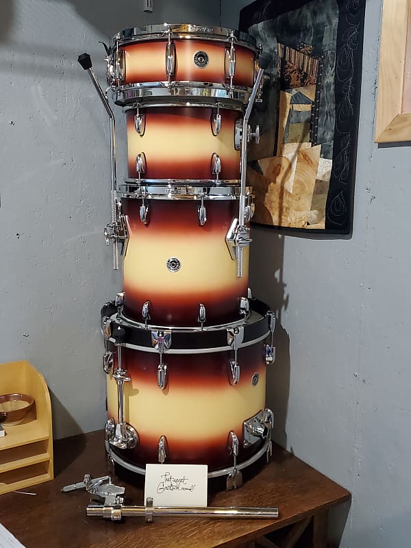 Gretsch Brooklyn Bop Kit with Snare 12/14/18/14 Satin | Reverb