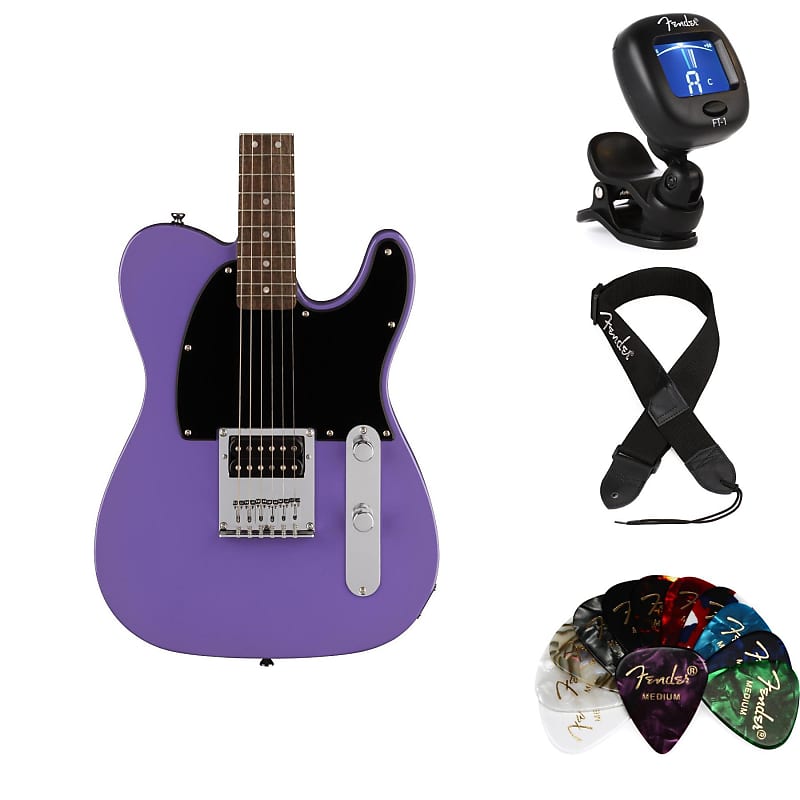 Squier Sonic Esquire Electric Guitar Essentials Bundle - | Reverb