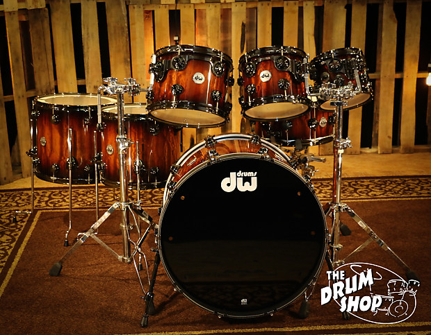 DW Drums Collector's Exotic Shell Pack Candy Yellow To Rich | Reverb