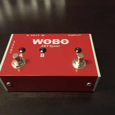 True Bypass WOBO ABY router switch limited edition | Reverb France