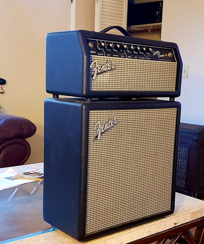 Fender Super Champ X2 & SC112 Speaker 2010- 2015 - Black & | Reverb