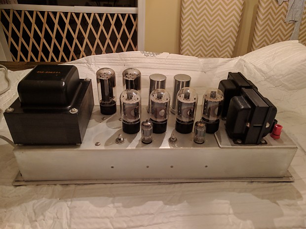 Custom Built 6L6 Stereo Audio Tube Amp | Reverb