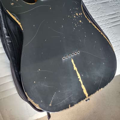 Sawtooth Black ET Relic - Telecaster Style | Reverb