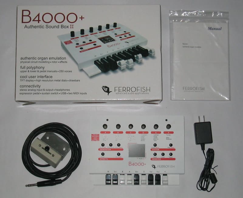 Ferrofish B4000+ with 3-way rotary switch (halfmoon) | Reverb
