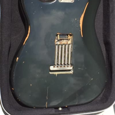 Frank Verrilli S Style Model Guitar 2013 Black/Silver | Reverb