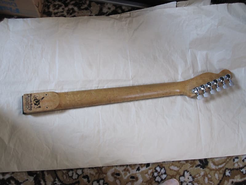 Warmoth Compound Radius Tele Neck Natural | Reverb