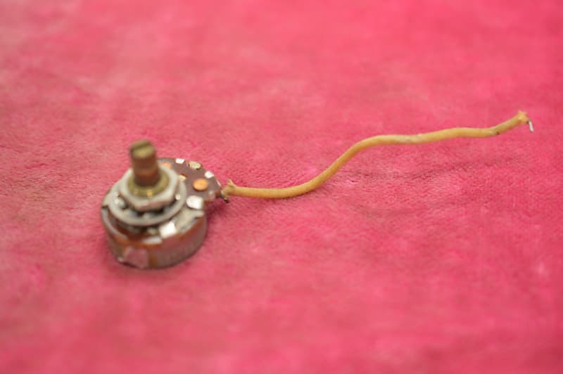 Vintage 1963 Fender Stratocaster 250k Stackpole Volume / Tone | Reverb