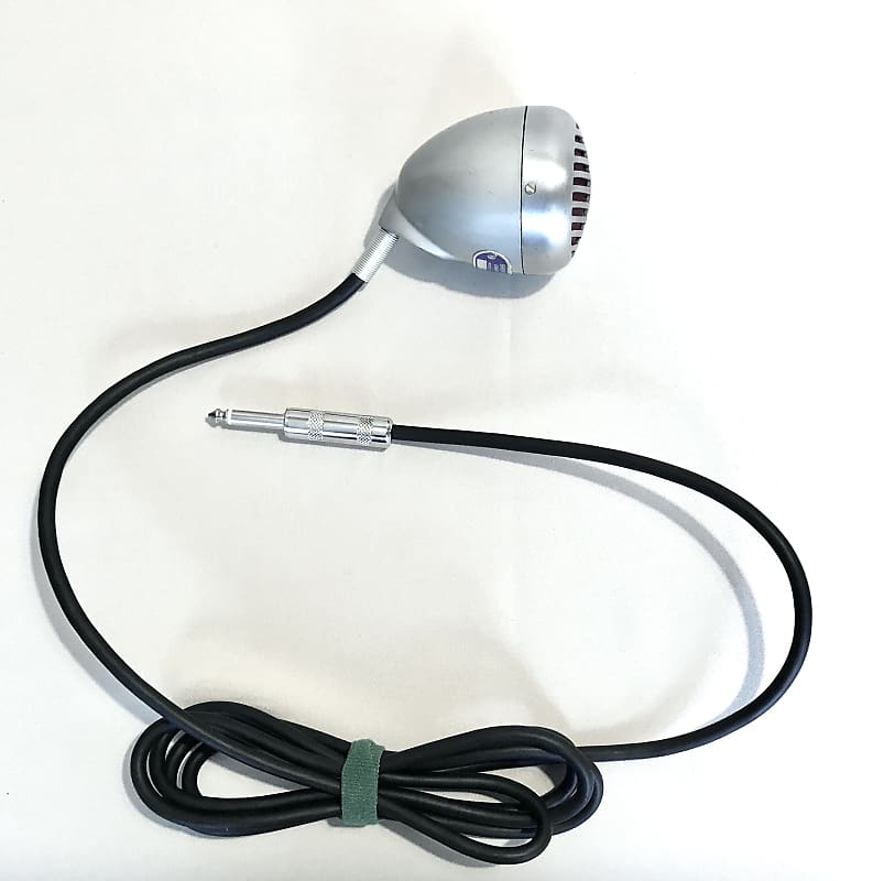 Vintage 1950's Shure 707A Bullet Harmonica Microphone w/ HiZ | Reverb