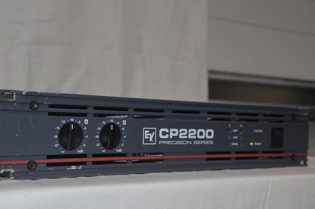 EV Electro-Voice CP2200 Precision Series Amplifier 2200 @ 4 | Reverb