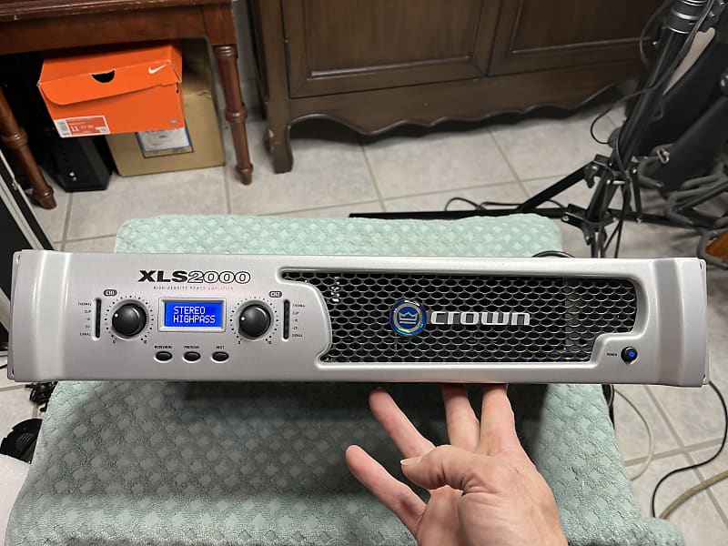 Crown Model XLS 2000 Rackmount 2-Channel High-Density 350W | Reverb