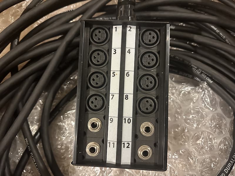 ProCo SMA0804FBQ-100 SMA Series 8x4 Stage Snake with 1/4 inch | Reverb