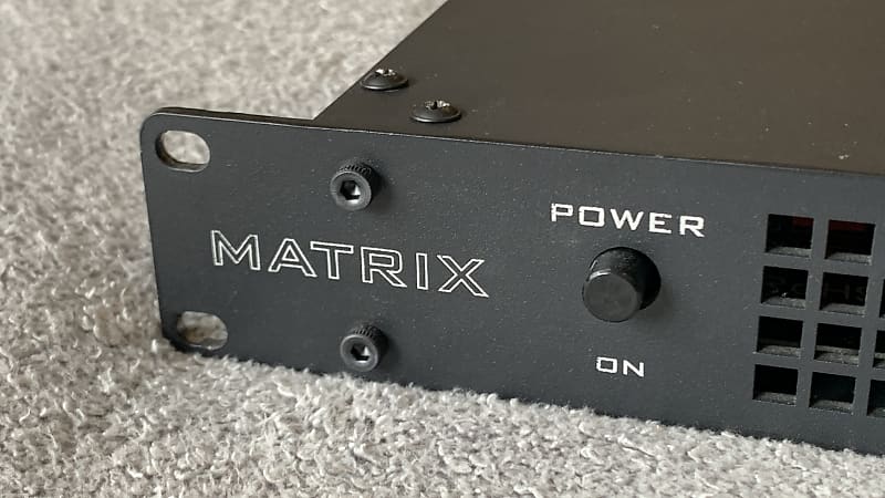 Matrix GT800FX Rackmount 1U Stereo Guitar Power Amp (made | Reverb UK