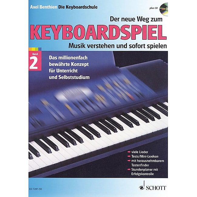 SCHOTT Der neue Weg zum Keyboardspiel 2 /MP3 ED7281D, Axel | Reverb