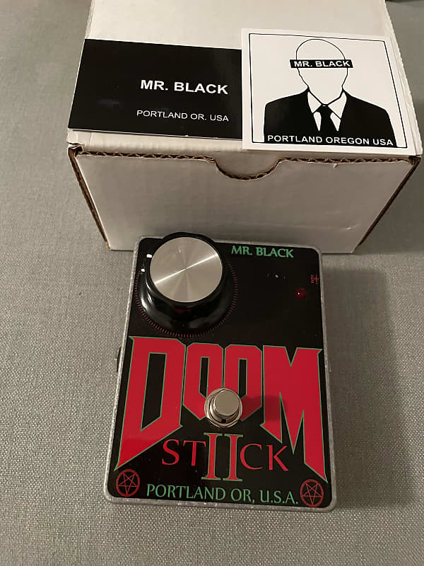 Mr. Black Doom Stick 2 Fuzz 2020 - Black | Reverb