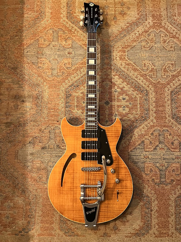 2011 Reverend Manta Ray 320 Limited Edition P-90 Korina | Reverb