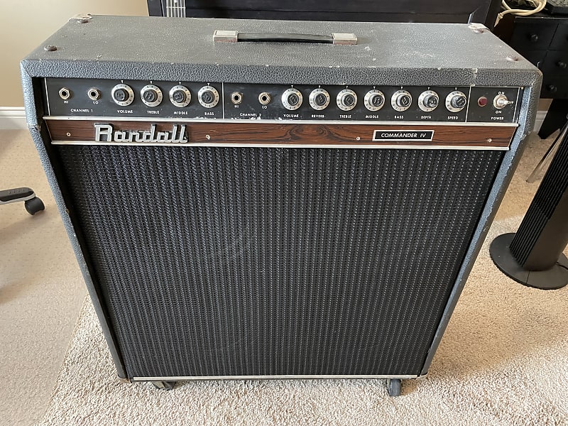 Randall RG90-4 Vintage 70’s Black | Reverb