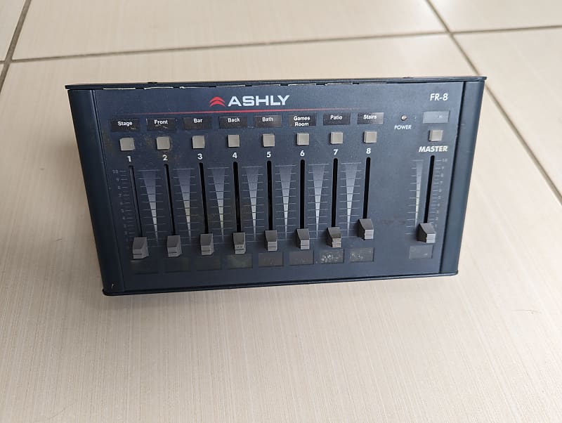 Ashly FR-8 8ch Network Fader plus Master *crown qsc peavey | Reverb