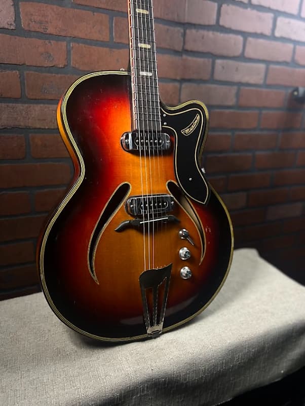 Musima Record 17 1970s - Three Tone Burst | Reverb