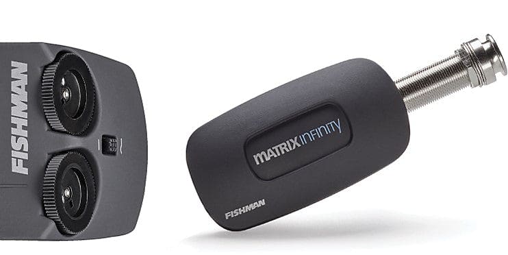 Fishman Matrix Infinity VT Undersaddle Pickup and Preamp | Reverb