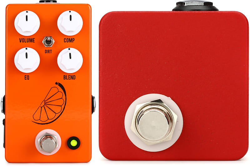 JHS Pulp 'N' Peel V4 Compressor Pedal Bundle with JHS Red | Reverb