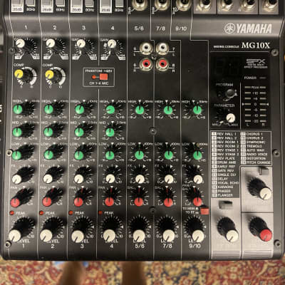 Yamaha MG10x 10 Channel Analogue Mixing Console 2021 - | Reverb UK