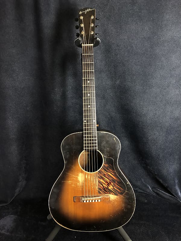 1938 Carson J Robison Cowboy Guitar Sunburst | Reverb