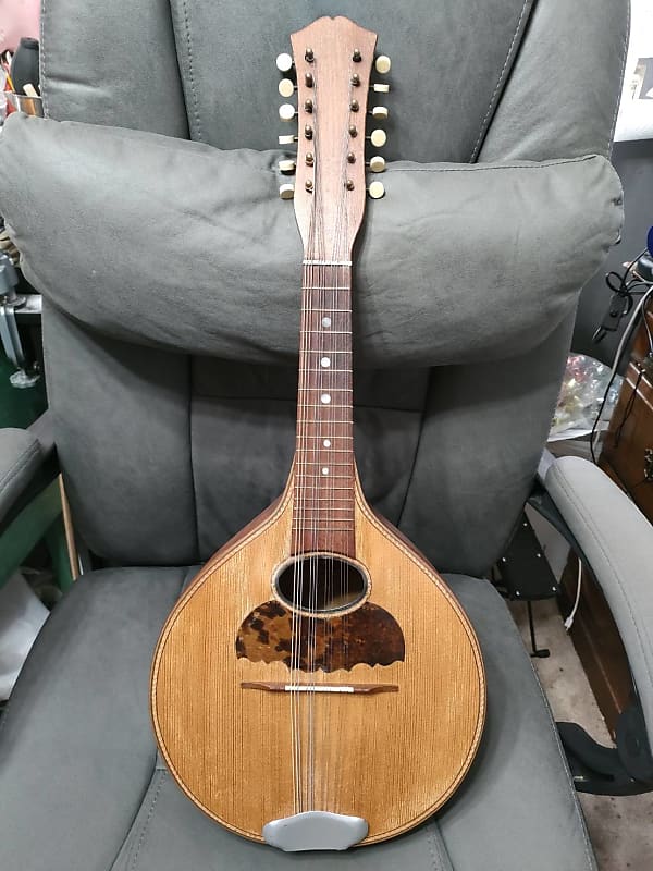 VINTAGE GERMAN MADE 12 STRING TEARDROP MANDOLIN**SEE VDO** | Reverb