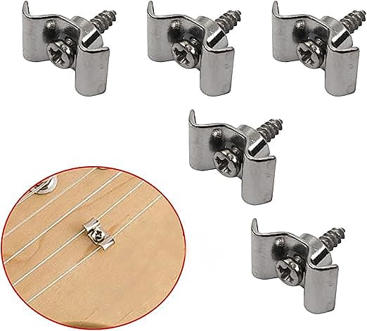 Zinc Alloy Guitar String Tree Guide Retainer with Spacer | Reverb