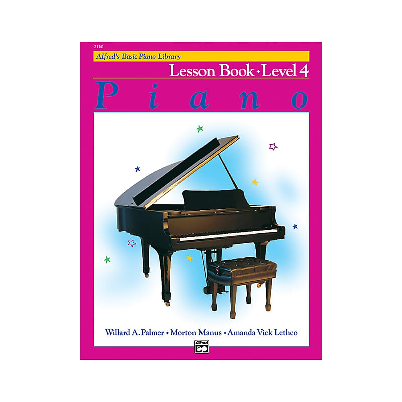 Alfred Alfred's Basic Piano Course Lesson Book Level 4 | Reverb