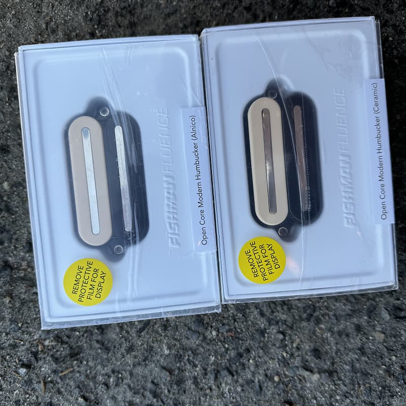 Fishman Fluence Open Core Modern SET 2024 - Reverse Zebra | Reverb