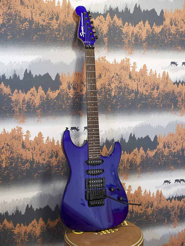 Squier Showmaster Purple/blue | Reverb UK