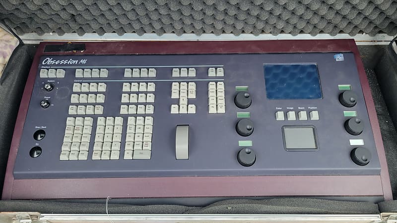 ETC OBSESSION Lighting Board ML-DC 1997 Gun Metal Grey | Reverb