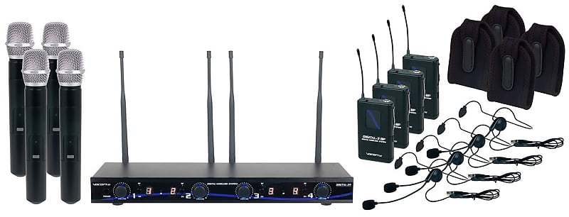 VocoPro Wireless Microphone System, DIGITAL-34-ULTRA | Reverb