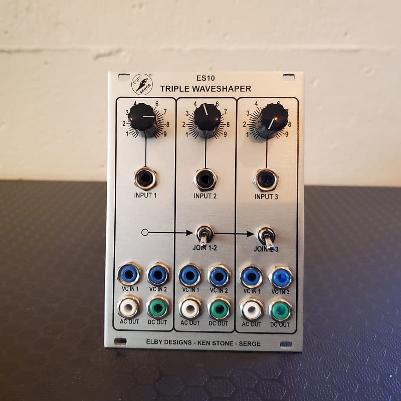 EuroSerge Triple Waveshaper TWS 3U Serge 4mm [Banana] | Reverb
