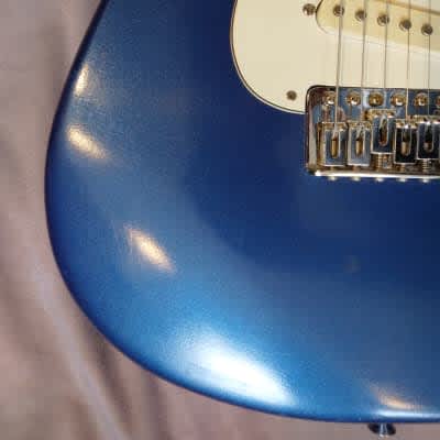 Unknown Modified Stratocaster 1980s? - Metallic Blue | Reverb