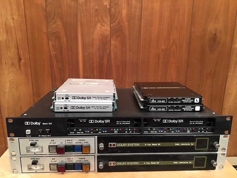 Dolby 361 and 363 Noise Reduction Units | Reverb