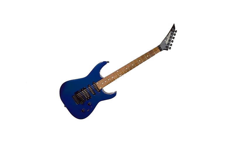 Jackson Dinky Reverse Headstock 2000 - Blue Sparkle Finish | Reverb