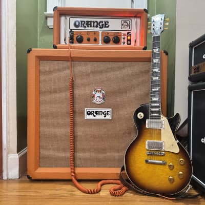 ORANGE OR-120 Graphics Amp 1972 Half Stack | Reverb