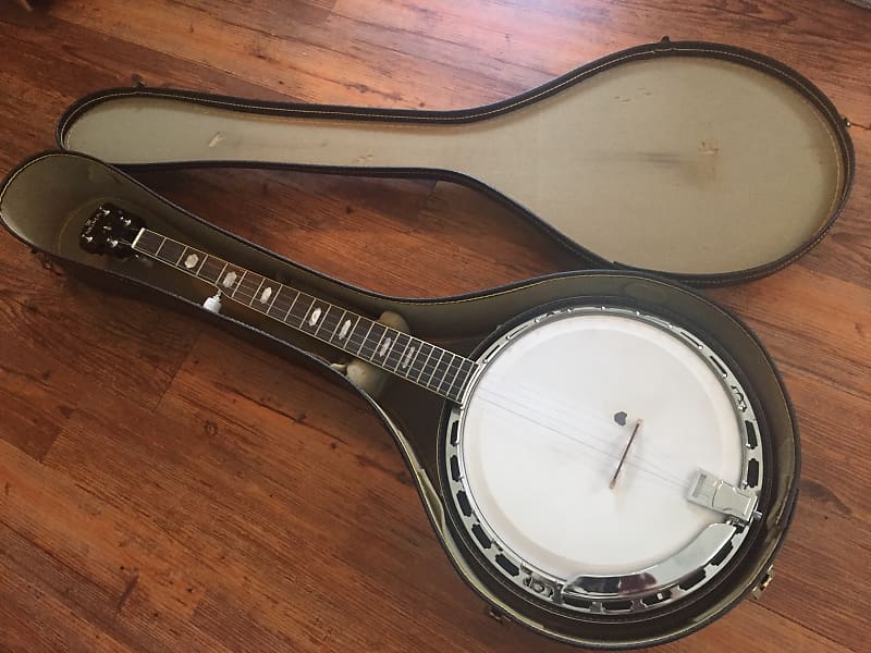 Sigma M 5 Banjo 70s 80s Natural | Reverb