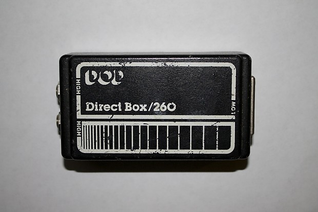 DOD Direct Box/260 Passive DI Box Black | Reverb