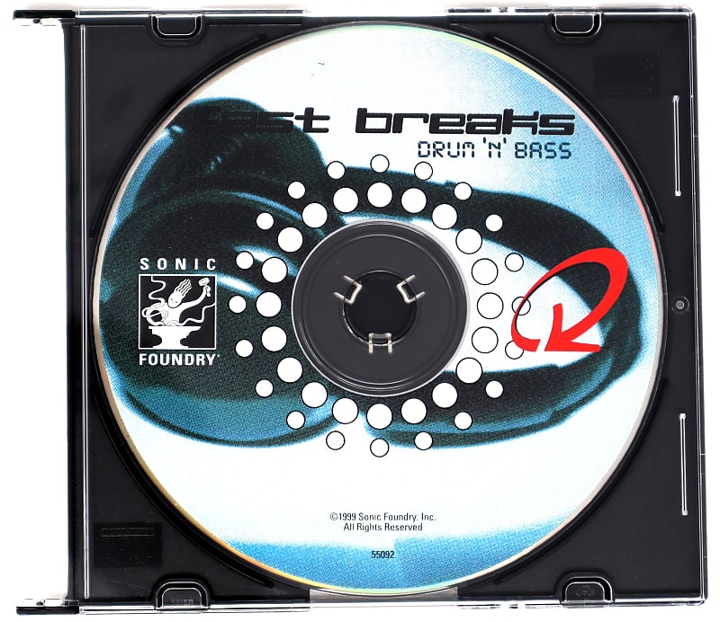 Sonic Foundry Fast Breaks Drum 'N' Bass Loops For | Reverb Australia