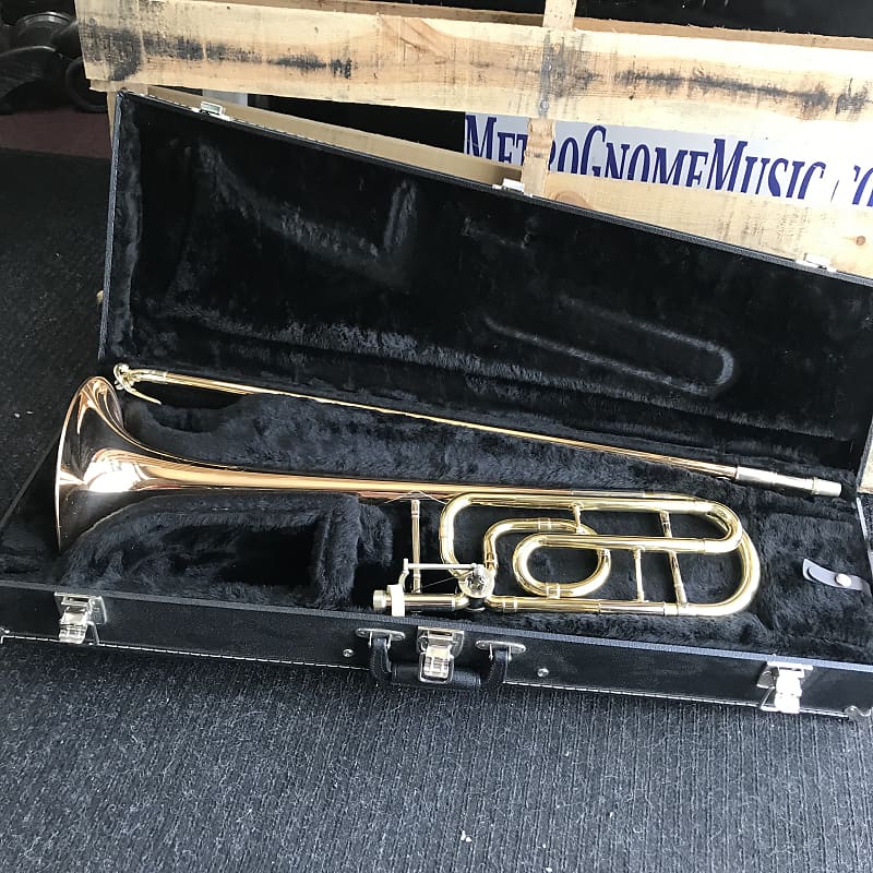 C.G. Conn 66H Trombone with F Attachment Lacquered Brass | Reverb