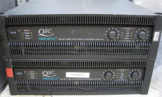QSC Powerlight 6.0 6000W Power Factor Corrected Professional | Reverb